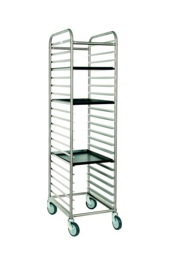 Porta Teglie 600x400 Inox - Ecoplast 2000