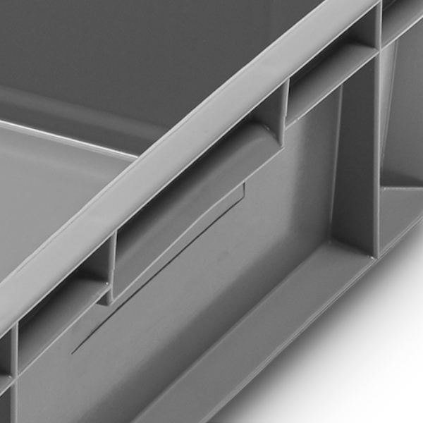 Contenitore 60x40x12h HDPE GR - Ecoplast 2000