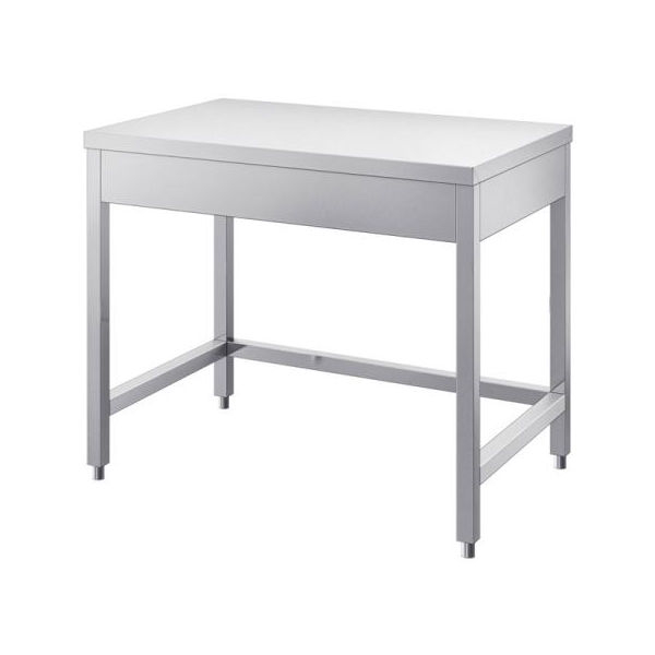 Tavolo inox con cornice - Ecoplast 2000