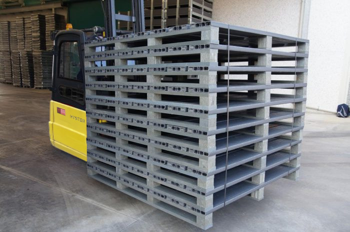 Pallet piano chiuso su misura - Ecoplast 2000