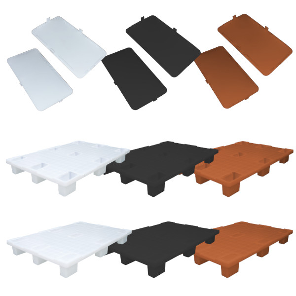 Kit tappi x Pallet 800/1000x1200 HDPE - Ecoplast 2000