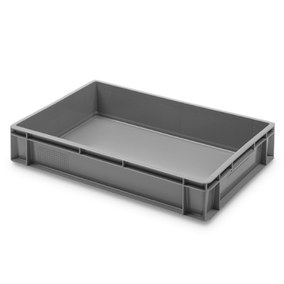 Contenitore 60x40x12h HDPE GR - Ecoplast 2000